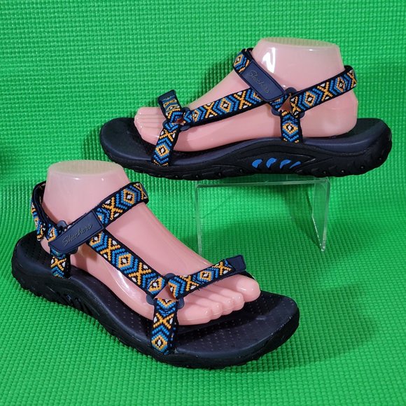 Skechers | Shoes | New Skechers Reggae Misty Morning Sandals Womens ...